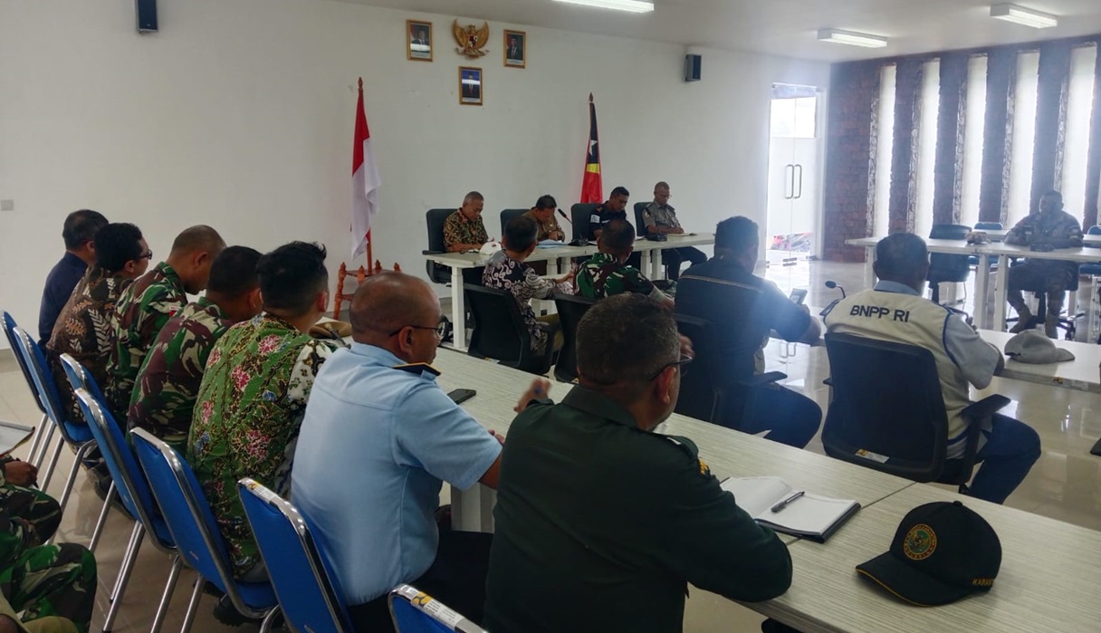 Bupati TTU Hadiri Rapat Rencana Pembukaan PLBN Napan Bersama Deputi ...